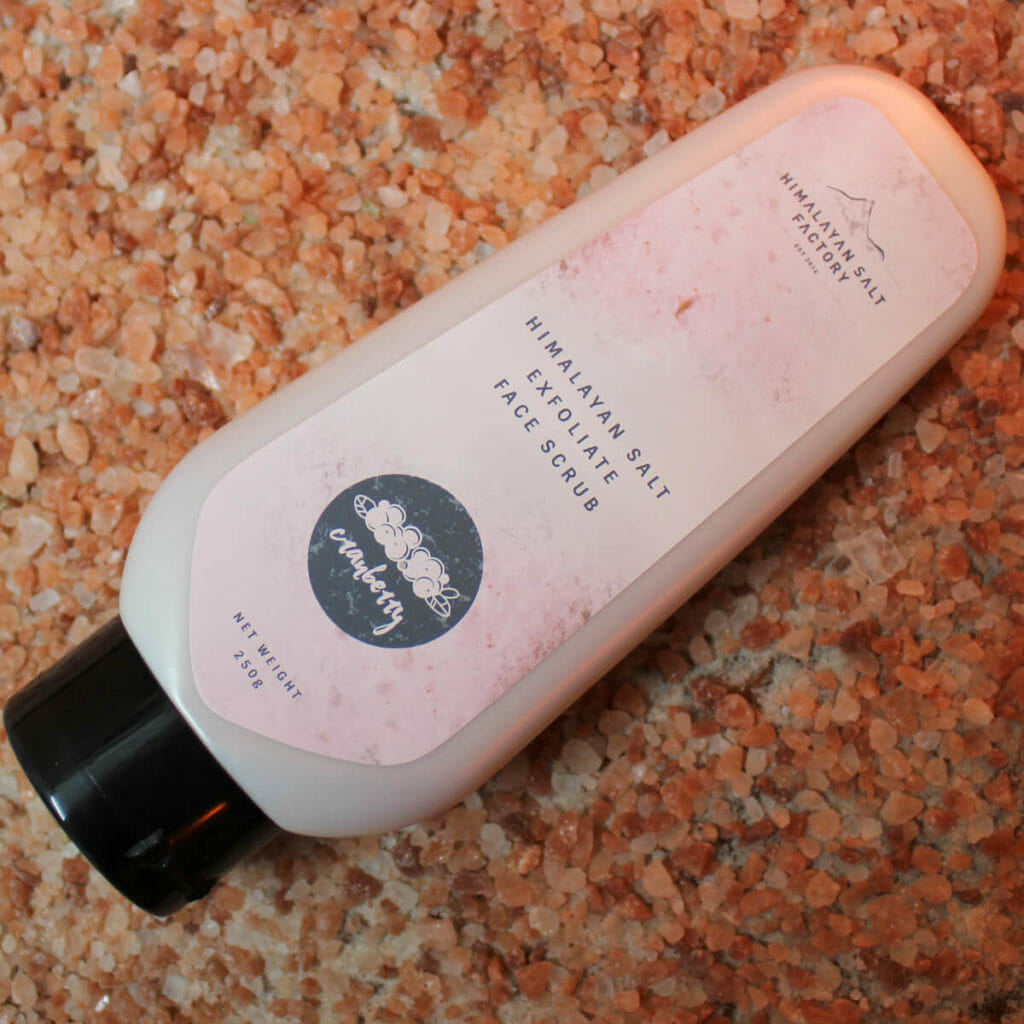 Himalayan Salt Exfoliate Face Scrub For Sale - AfterPay Available