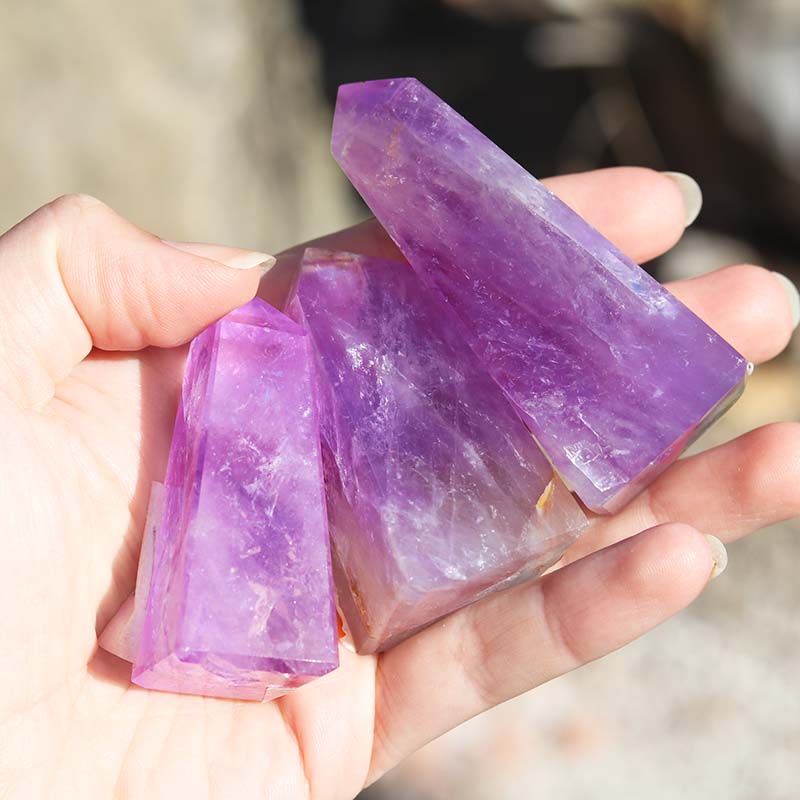 3x Amethyst Terminated Points For Sale - AfterPay Available