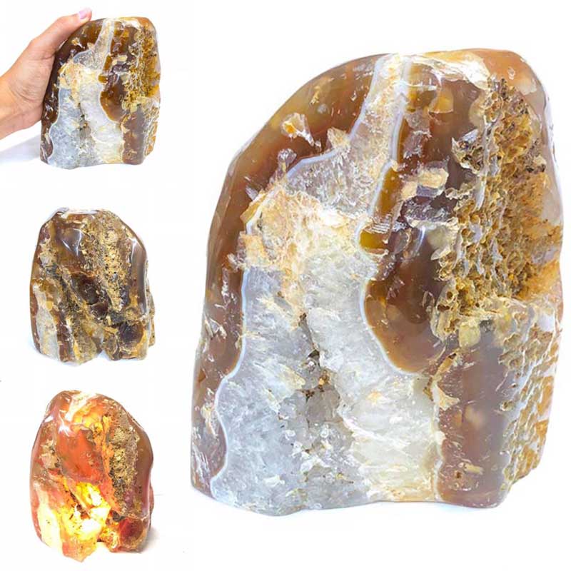 Agate Crystal Lamp [CRY298] For Sale - AfterPay Available