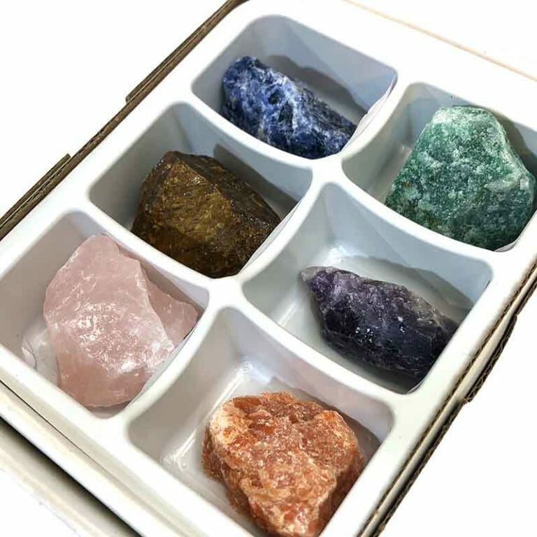 Mixed Stones Tray - 6 Pieces For Sale - AfterPay Available