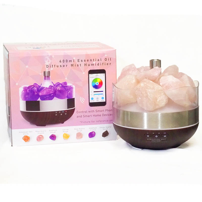 Treasurers Rose Quartz Diffuser Humidifier - Polished Stones For Sale ...