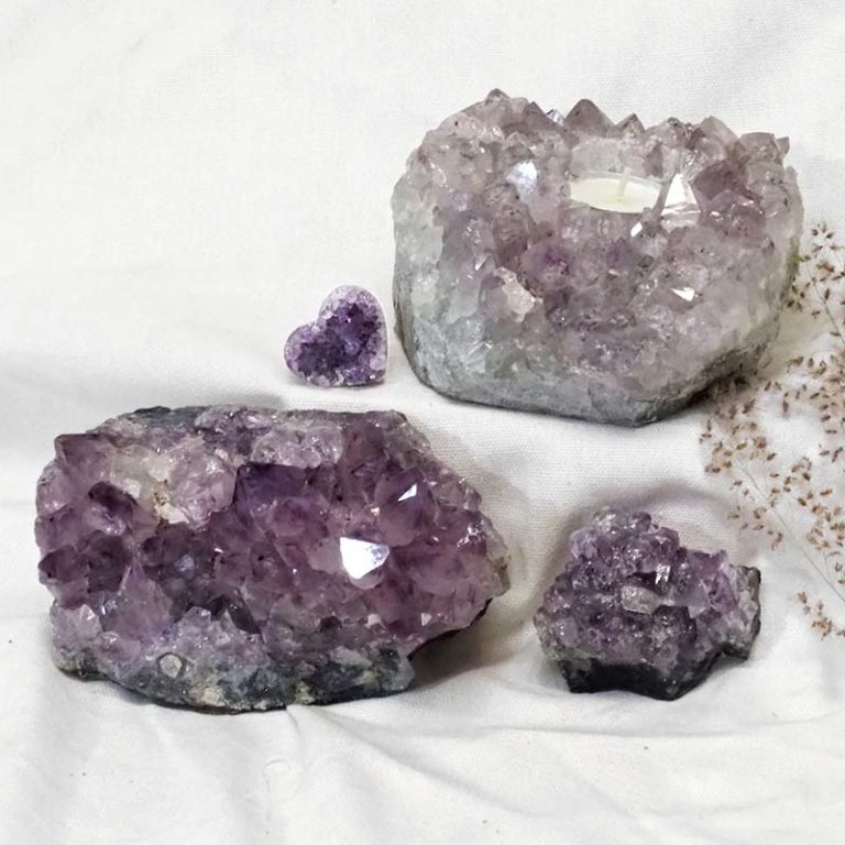 Buy 1kg Amethyst Mini Tumbled Stone (1cm x 2cm) Parcel