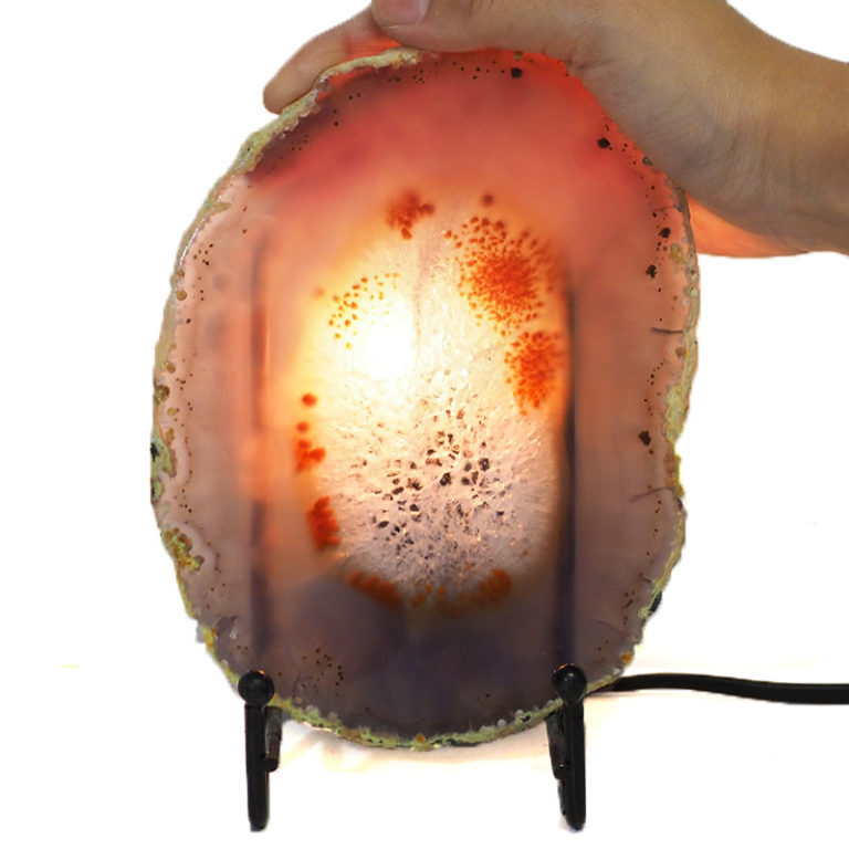 0.221Kg Sliced Brazilian Crystal Agate Lamp J635 For Sale - AfterPay ...