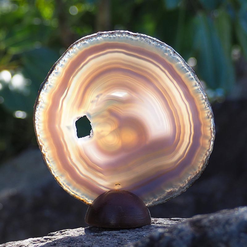 0.25Kg Natural Agate Plate J841 For Sale - AfterPay Available
