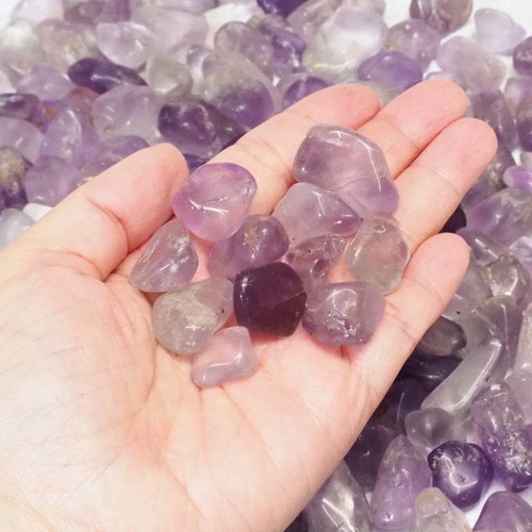 1kg Amethyst Mini Tumbled Stone (1cm X 2cm) Parcel For Sale - AfterPay ...