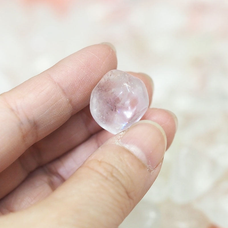 1kg Clear Quartz Mini Tumbled Stone (1cm X 2cm) Parcel For Sale ...