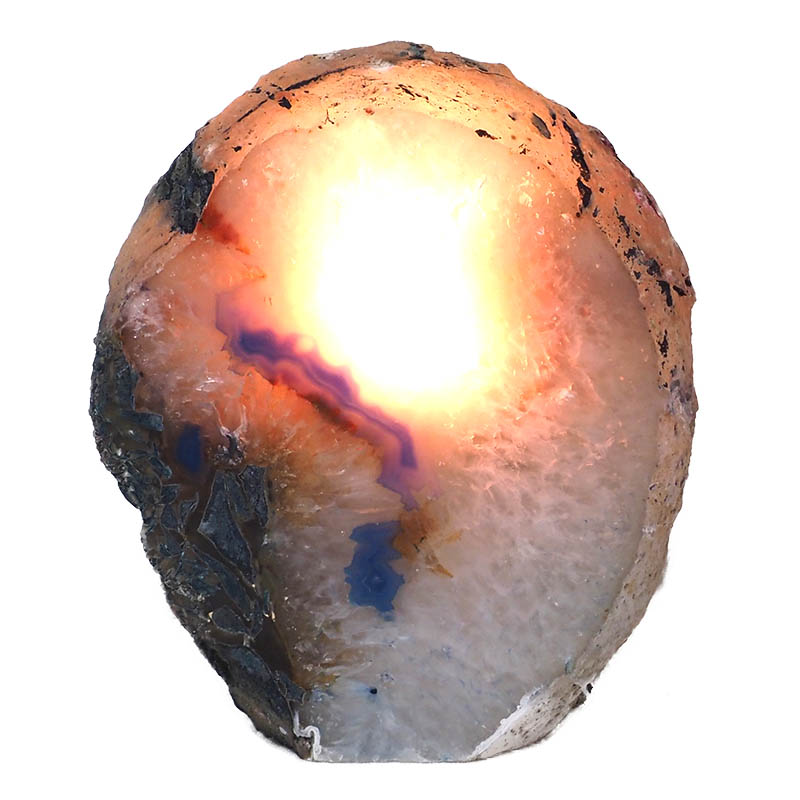 2.36kg Blue Agate Crystal Lamp N305 For Sale - AfterPay Available