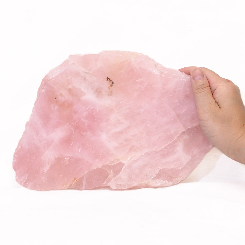 Rose Quartz Polished Slab Plate S911 For Sale - AfterPay Available