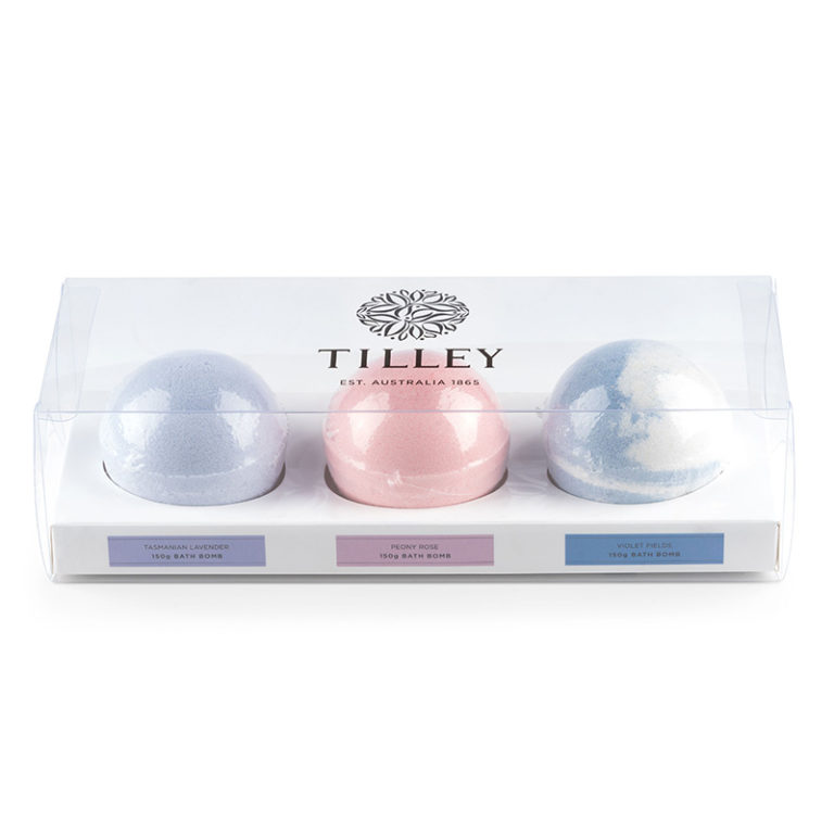 Tilley Floral Bath Bomb Trio Pack 3x 150g For Sale - AfterPay Available