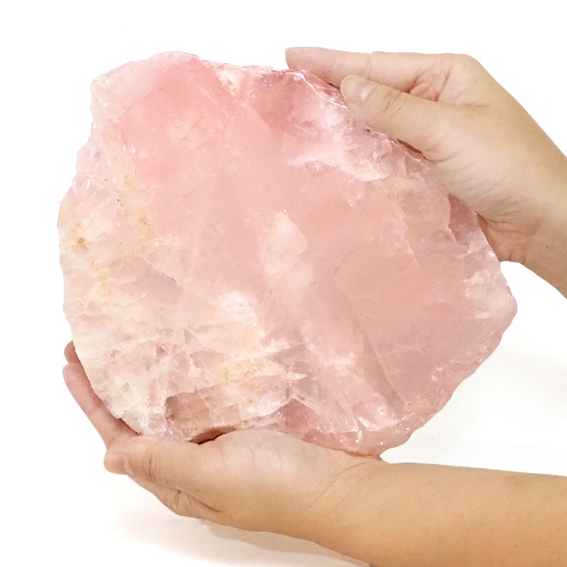 1.26kg Natural Rose Quartz Polished Slab Plate DS1507 For Sale ...