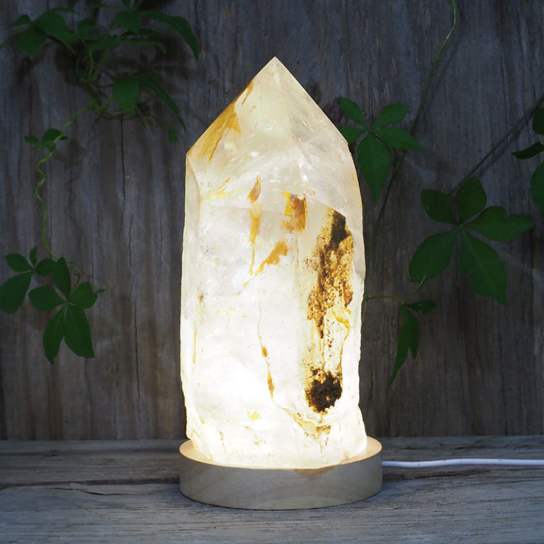 Clear Rose Quartz Crystal Lamp Buy Online - AfterPay Available