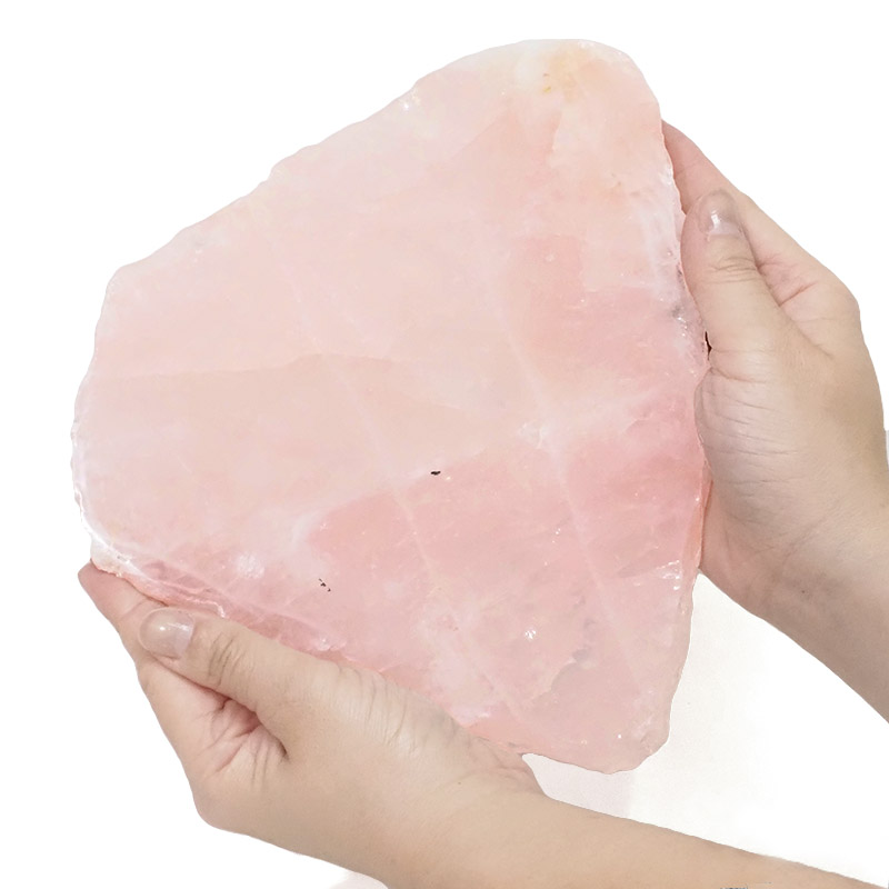 1.25kg Natural Rose Quartz Polished Slab Plate S1055 For Sale ...