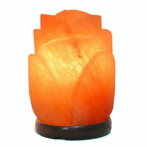 Fire Bowl Himalayan Salt Lamp With Pink Salt Spheres (12V-12W) Energy ...