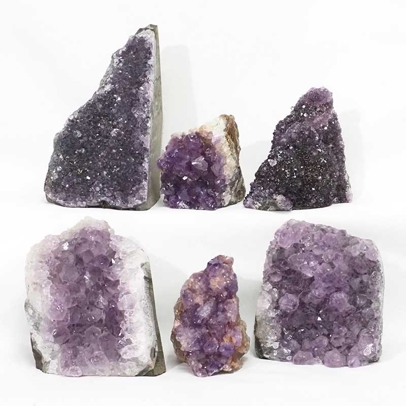 2.17kg Amethyst Mini Cluster Specimen Set 6 Pieces J1805 For Sale ...