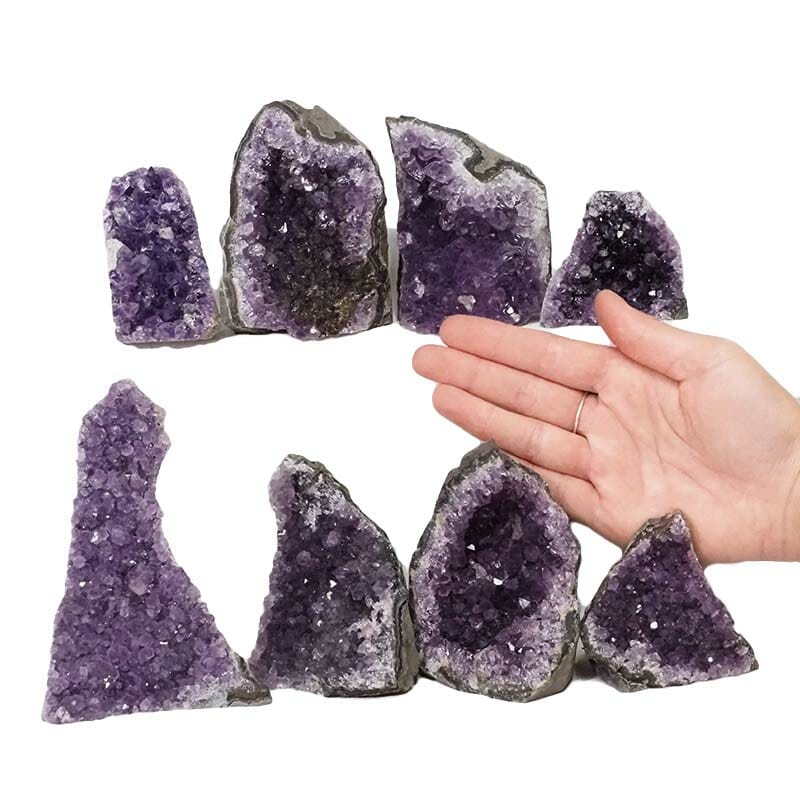 2.12kg Amethyst Mini Cluster Specimen Set 8 Pieces N1641 For Sale ...
