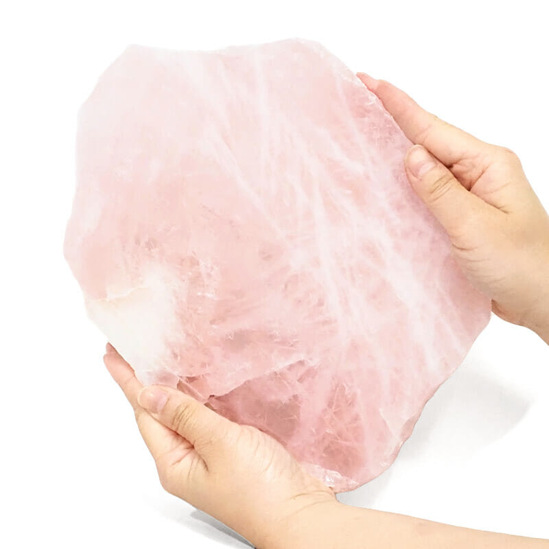 1.67kg Natural Rose Quartz Polished Slab Plate S1092 For Sale ...