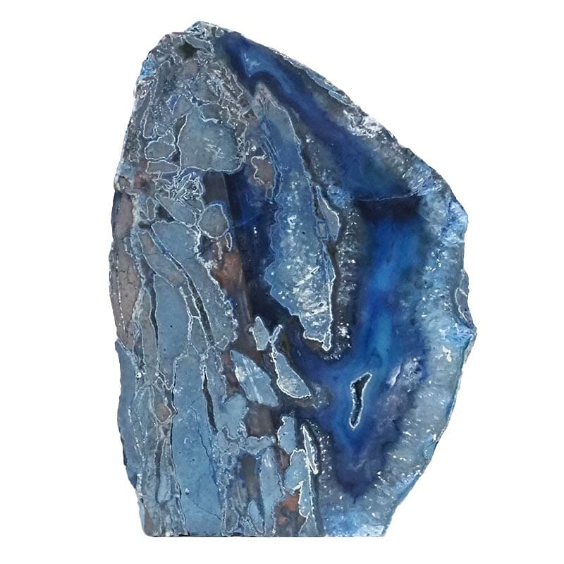1.83kg Blue Agate Crystal Lamp S1103 For Sale - AfterPay Available