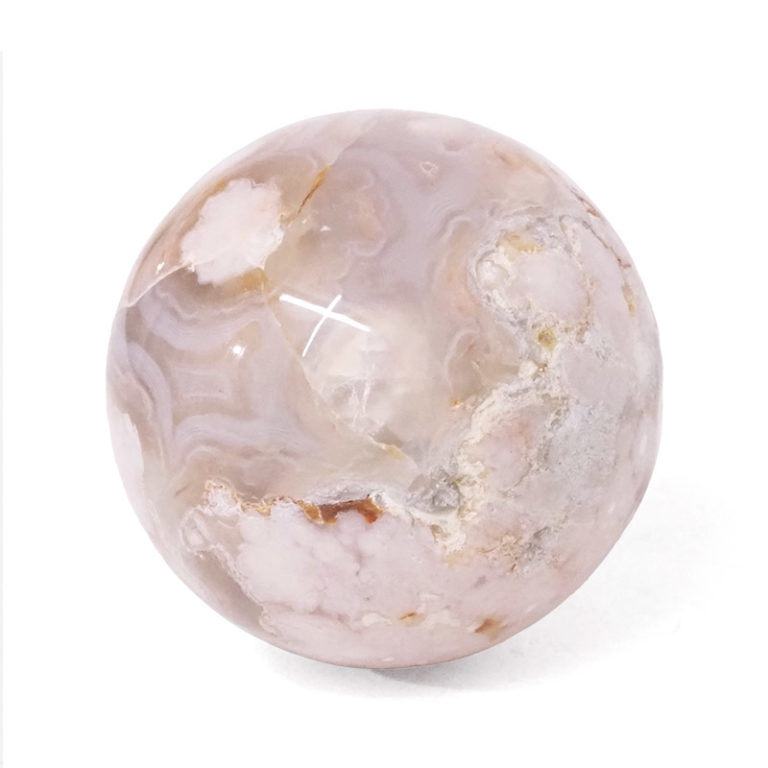 Flower Agate Sphere 4cm For Sale - AfterPay Available
