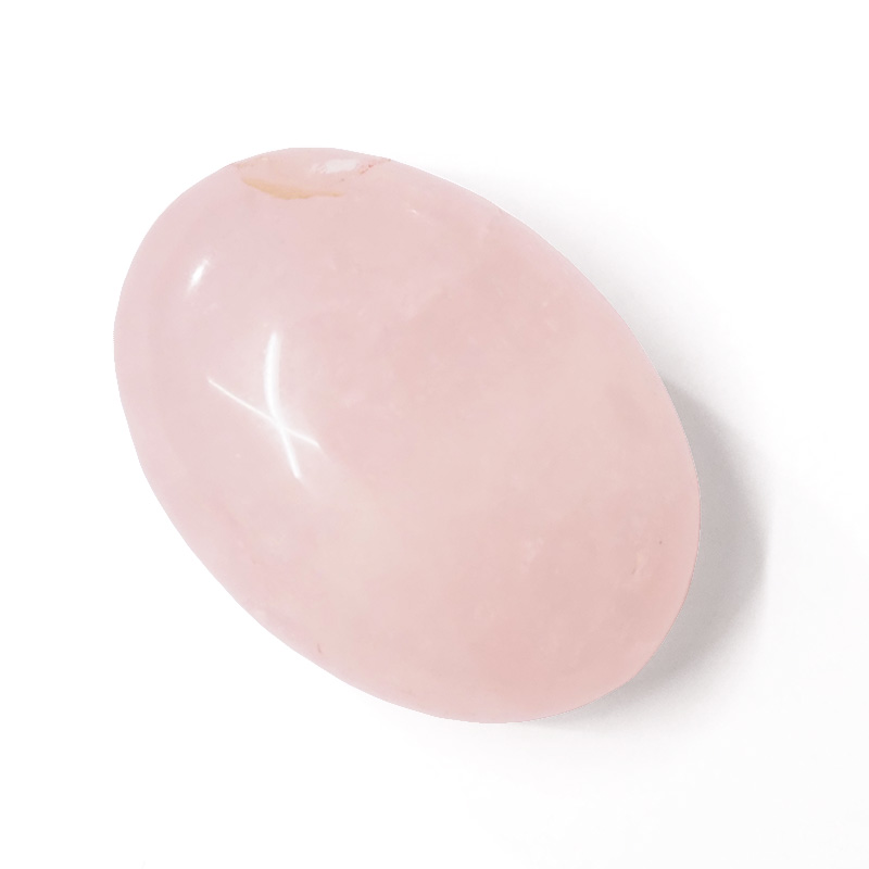 Madagascar Rose Quartz Palm Stone - Small For Sale - AfterPay Available