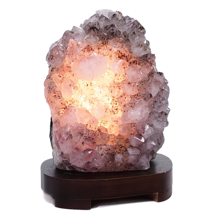 5.7kg Amethyst Crystal Lamp With Timber Base DS2636 For Sale - AfterPay ...