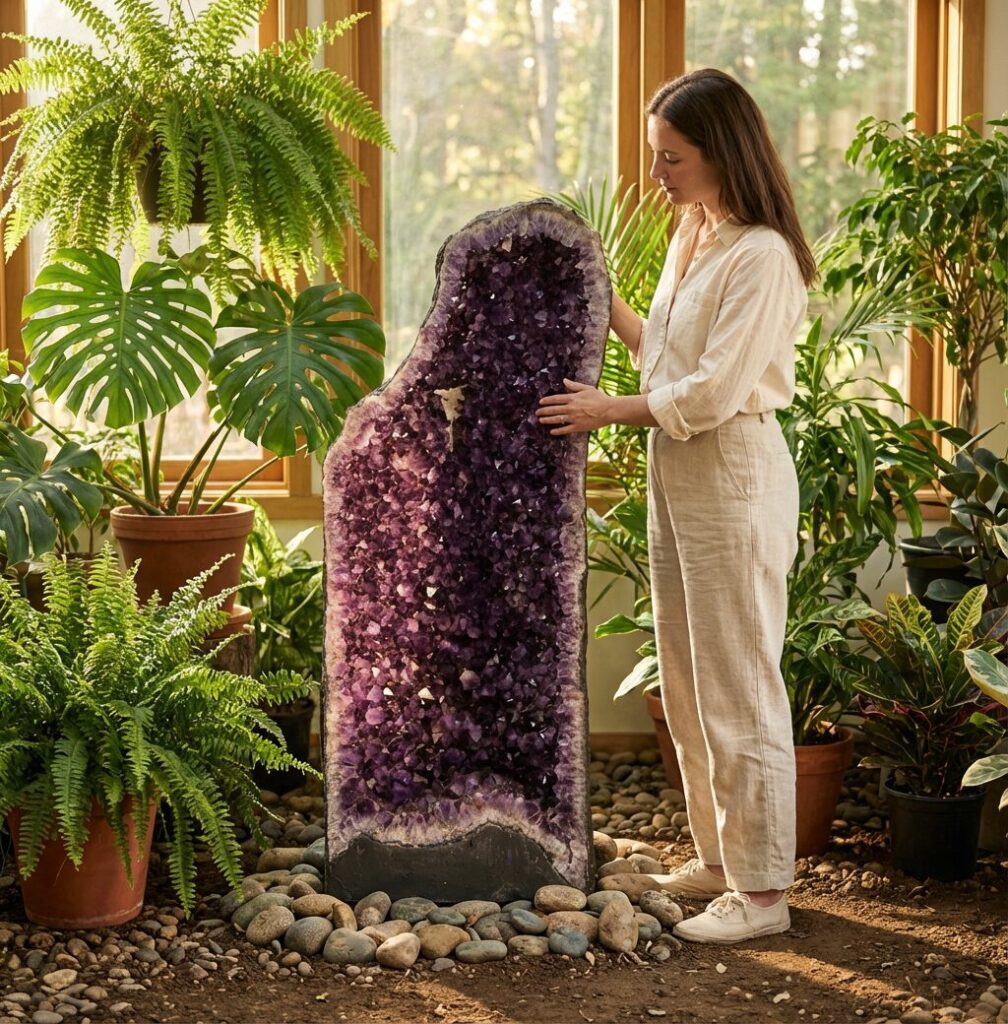 190kg Amethyst Geode BOX50 For Sale - AfterPay Available