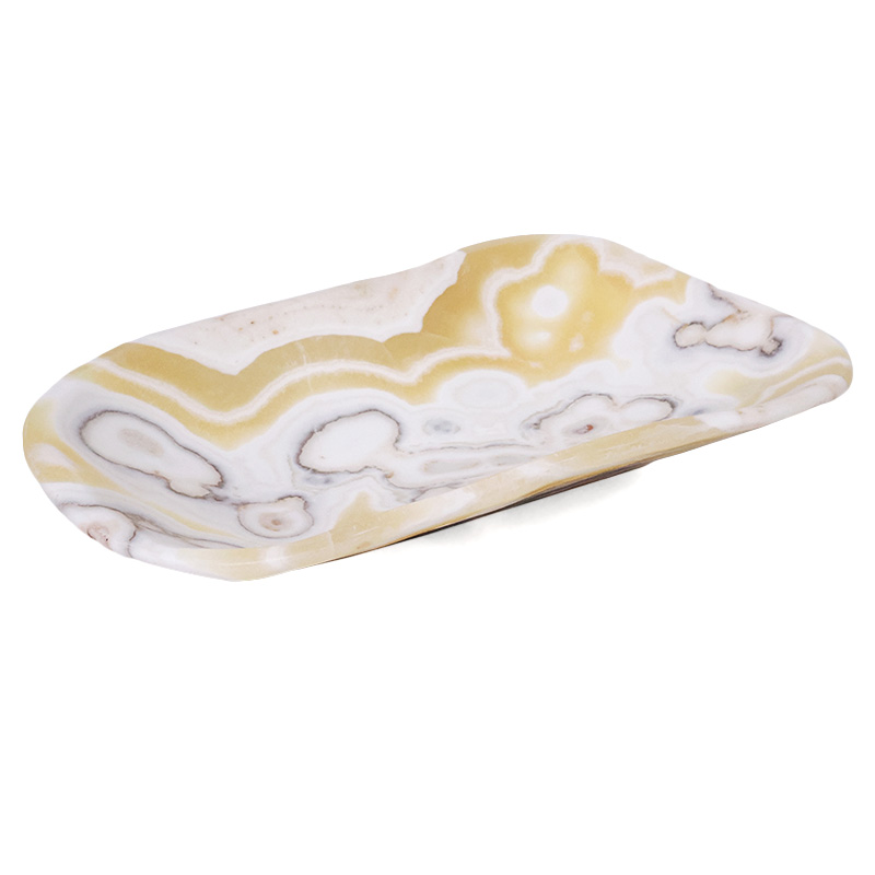1.90kg Banded Onyx Freeform Bowl V38 For Sale - AfterPay Available